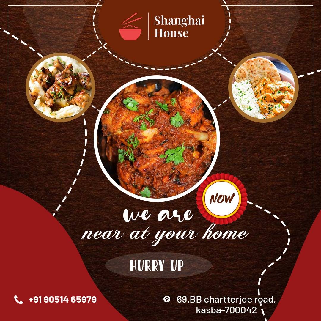 Menu at Shanghai House, Kolkata, 69, BB Chatterjee Rd
