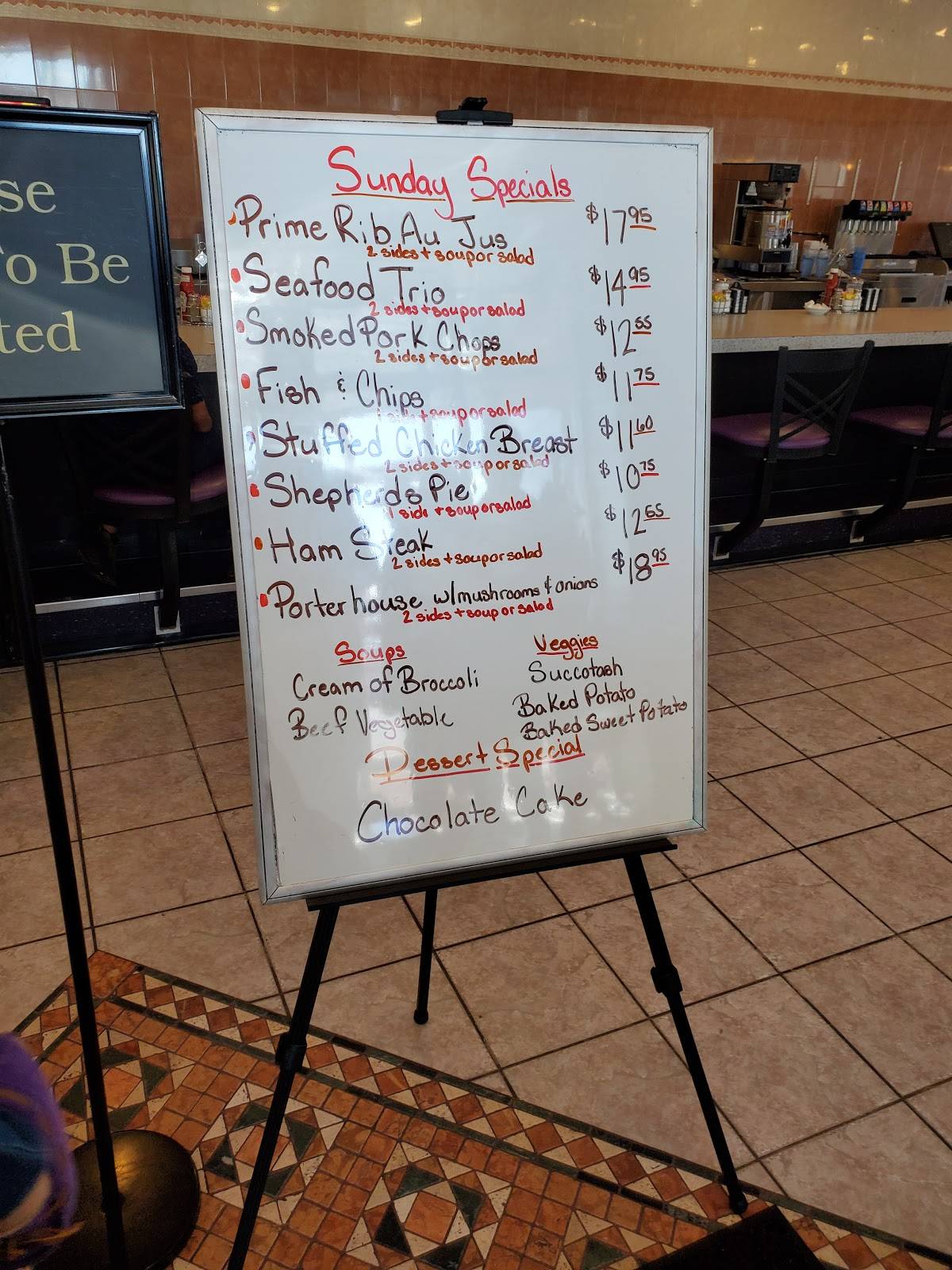 Menu at Silver Spring Diner restaurant, Mechanicsburg