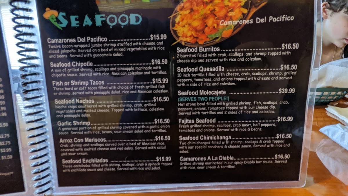 Menu at Sr. Jalapeno Struthers restaurant, Struthers, 704 Youngstown ...