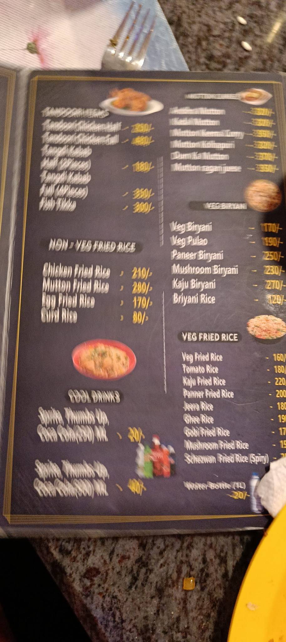 Menu at Sri Krishna Grand a/c Family Restaurant, Kadiri