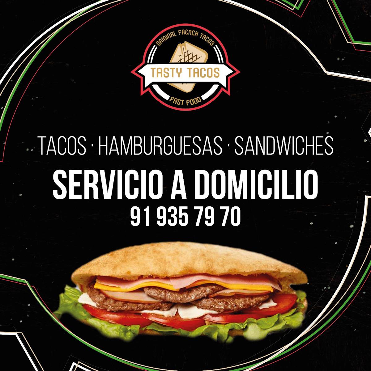 Carta del restaurante Tasty Tacos, Galapagar, C. del Juan Fraile