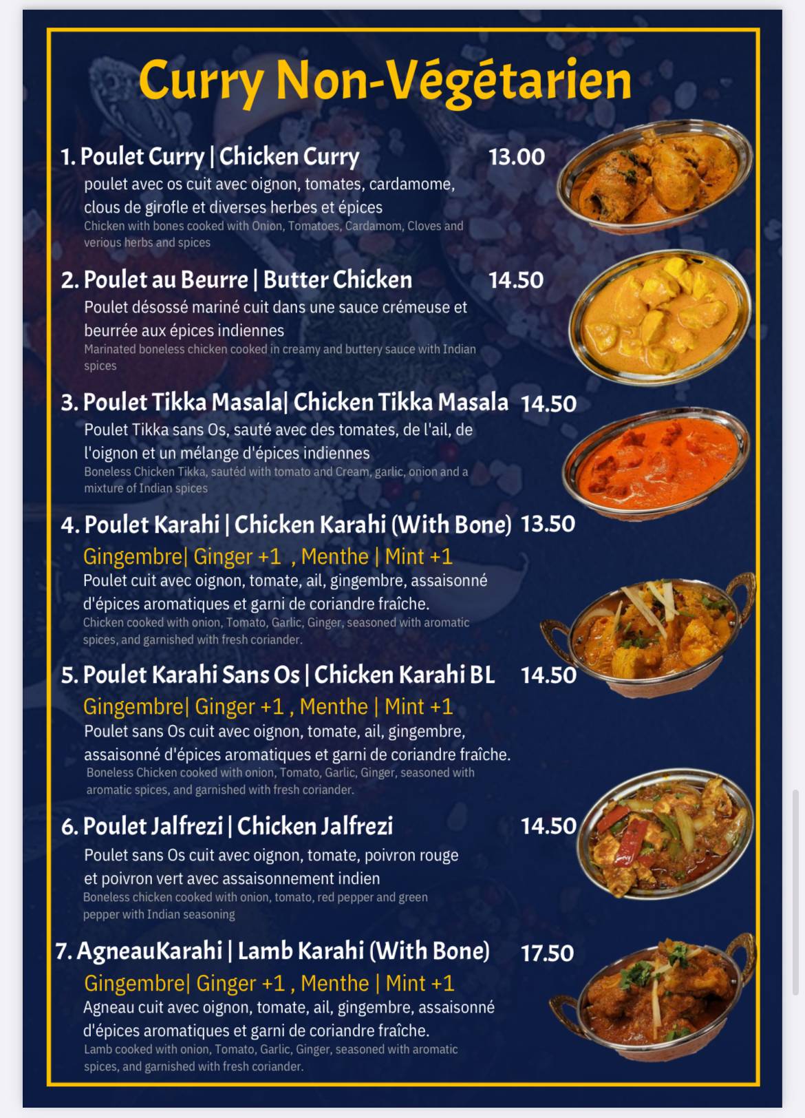 Menu au Tastybits Jean Talon Restaurant, Montréal