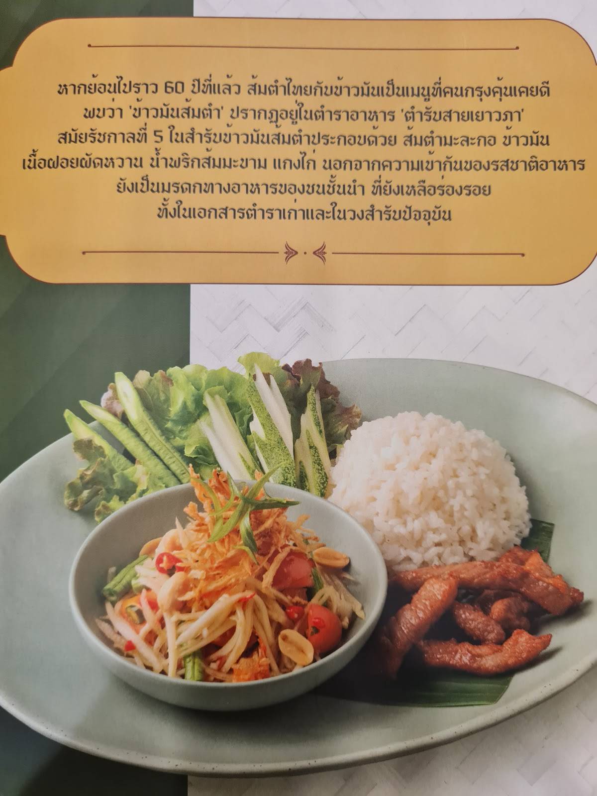 Menu at Thai Terrace restaurant, Bangkok, Phahonyothin Rd