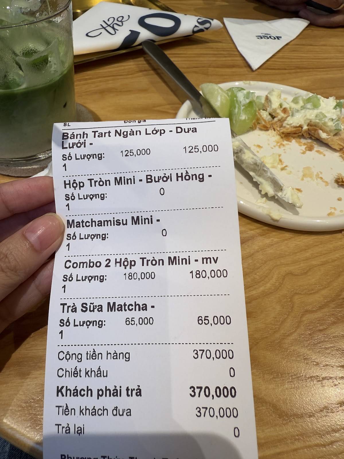 Menu at The 350F Dessert & More restaurant, Ho Chi Minh City