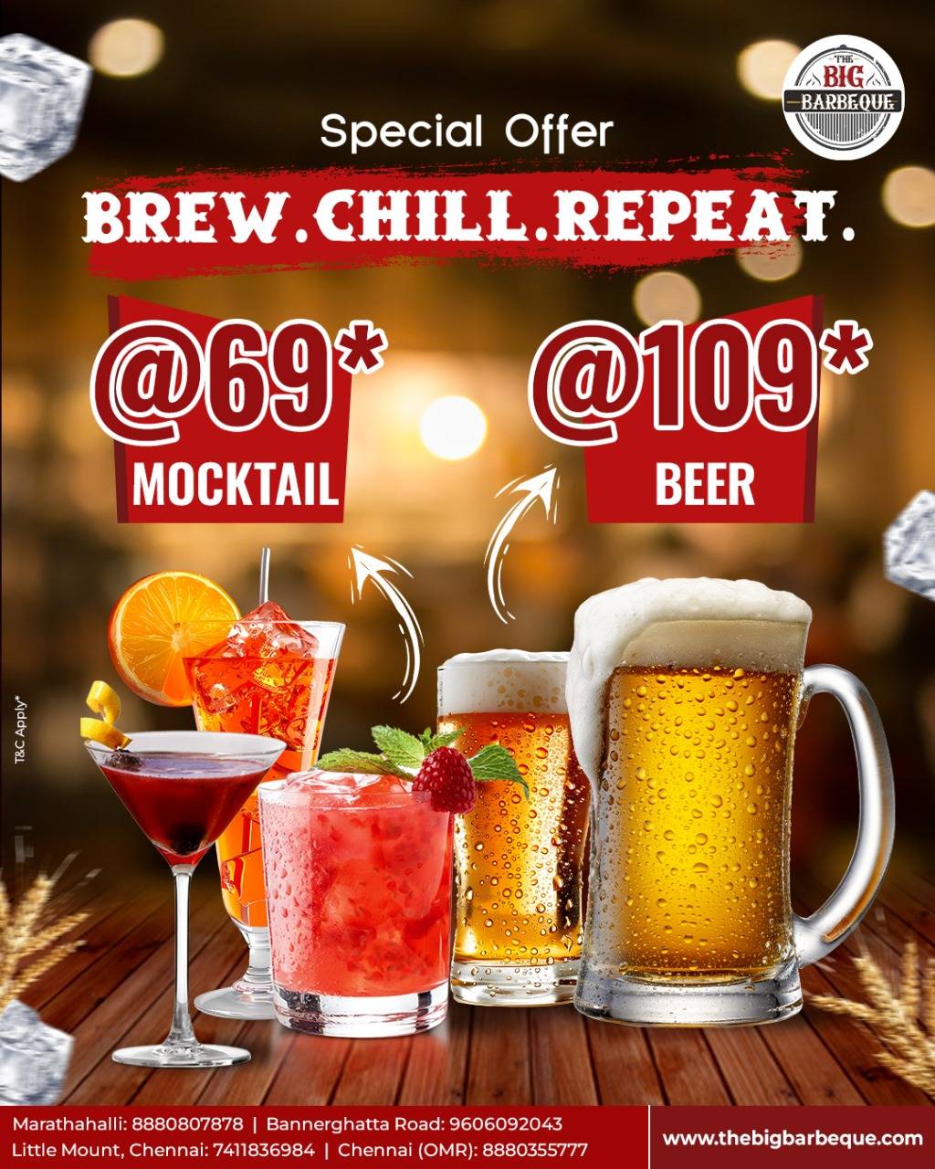 Menu at The Big Barbeque - Buffet - Bengaluru - Bannerghatta Road ...