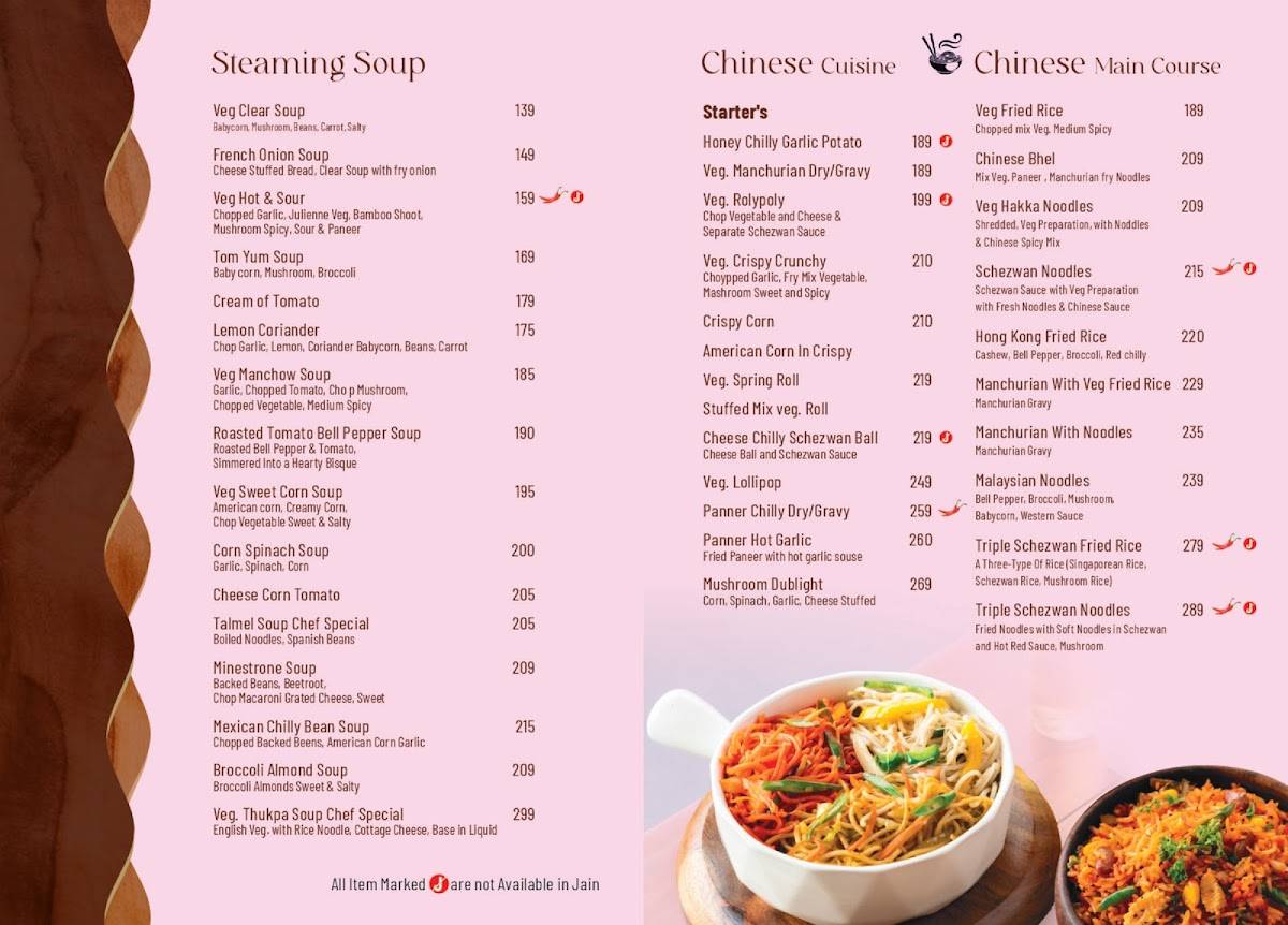 Menu at The Food Theory, Ahmedabad