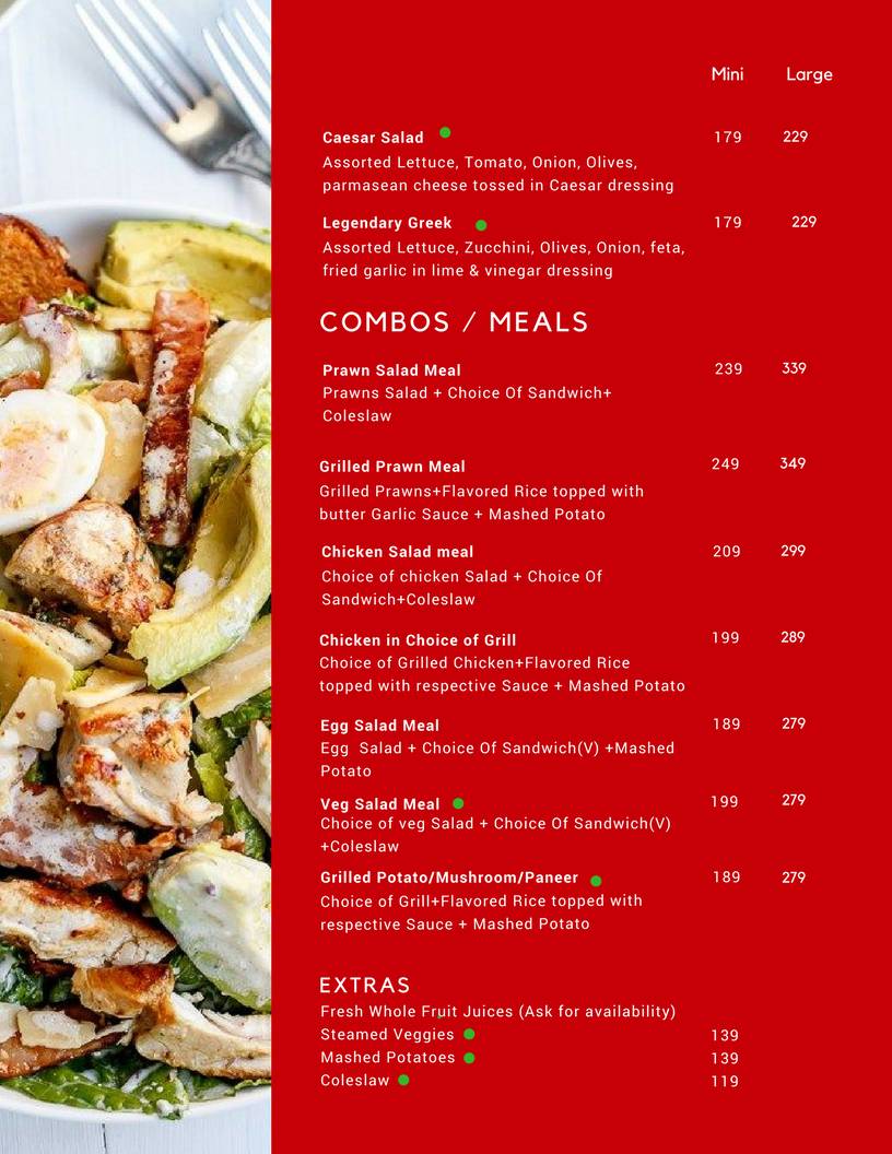 Menu at fresh juice center, Hyderabad, C94Q+WH8