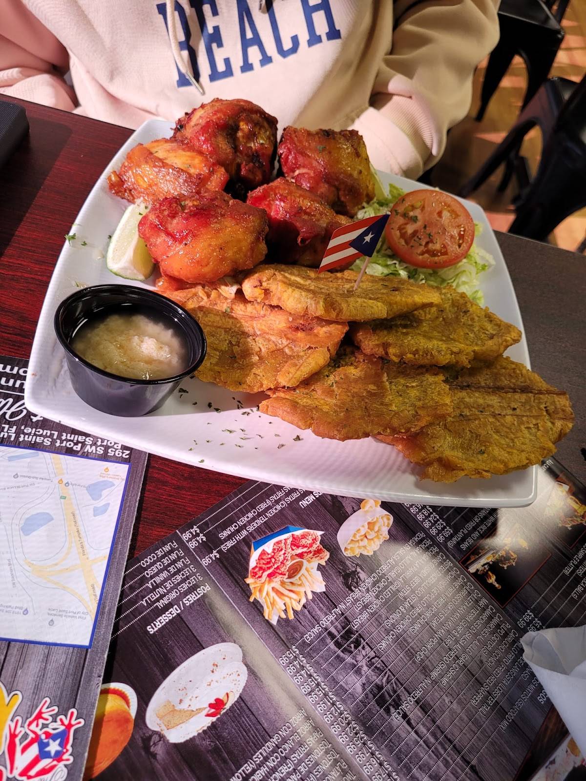 Menu at The Mofongo King restaurant, Port St. Lucie, 295 SW Port St ...