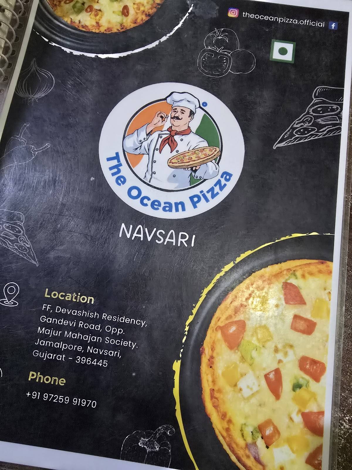 Menu at The Ocean Pizza, Chhapra Part