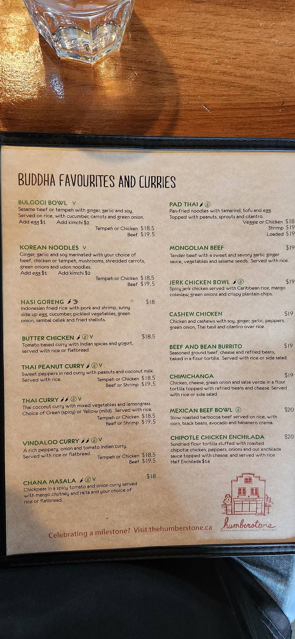 Menu at The Smokin' Buddha restaurant, Port Colborne, 265 King St