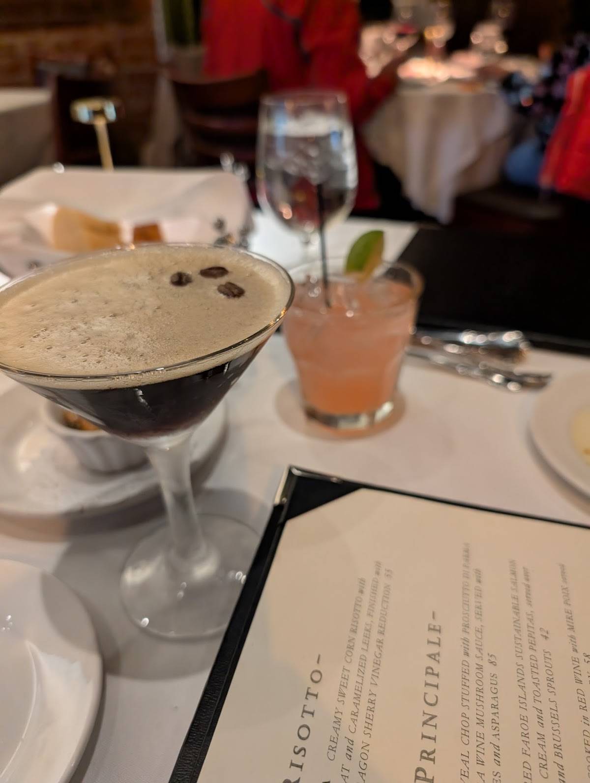 Menu at Volare Italian Ristorante restaurant, Louisville