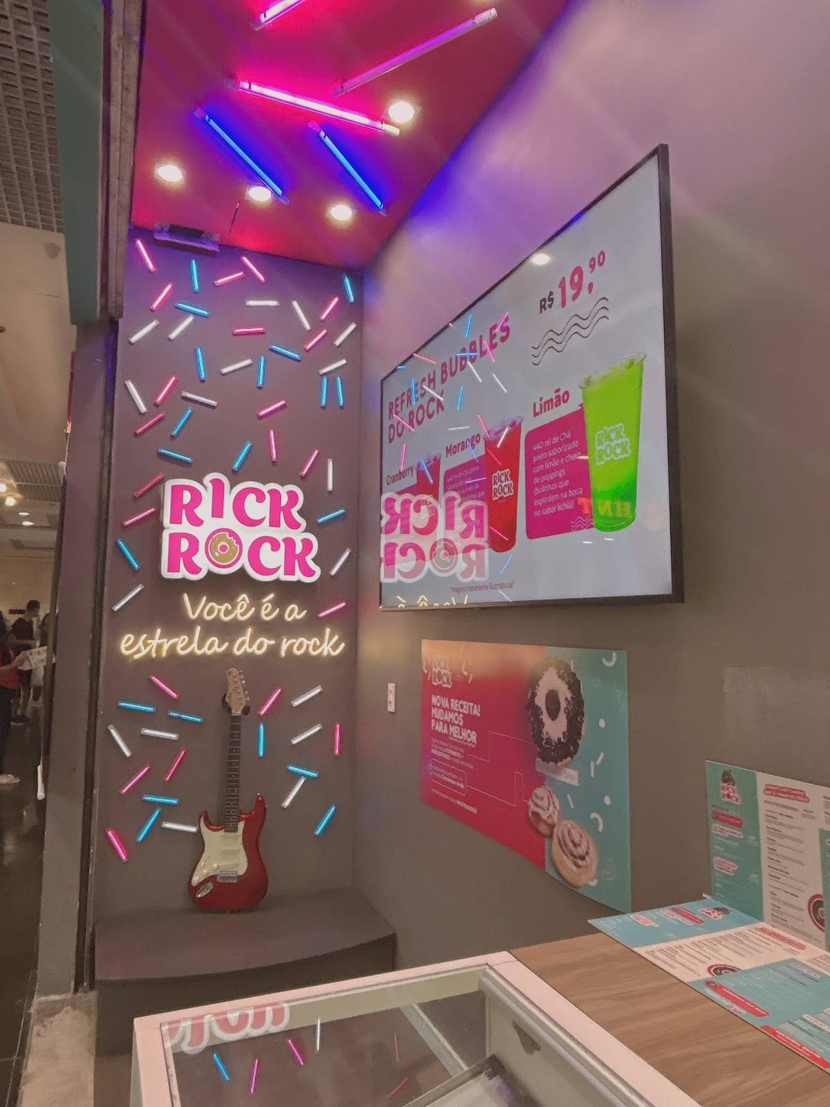 Menu at Rick Rock Donuts steakhouse, Rio de Janeiro