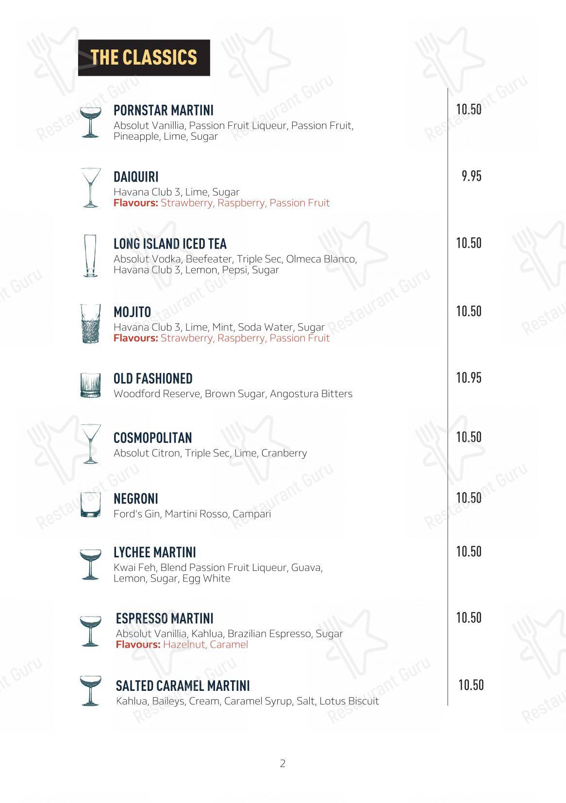 Menu at Rio Brazilian Steakhouse, Newcastle upon Tyne, 95 Quayside