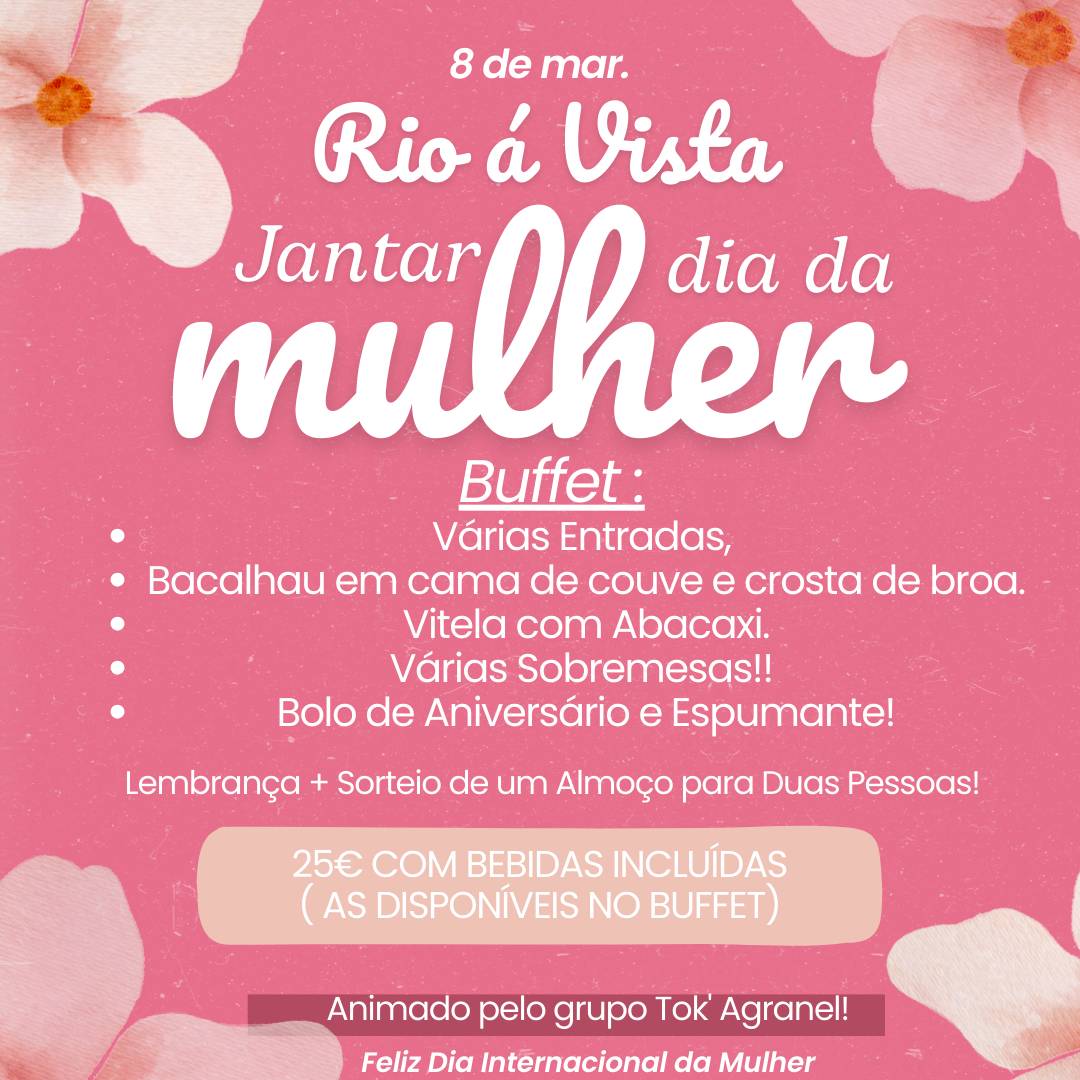 Menu at Rio à Vista restaurant, Aldeia do Mato