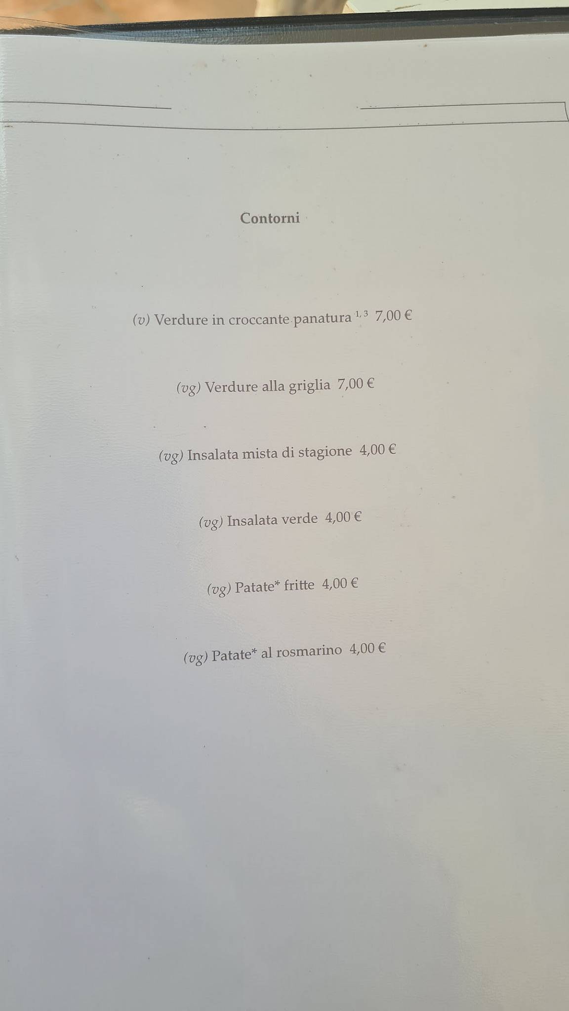 Speisekarte von Ristorante Il Corallo, Sos Alinos, Viale Lungo Mare s.n.c