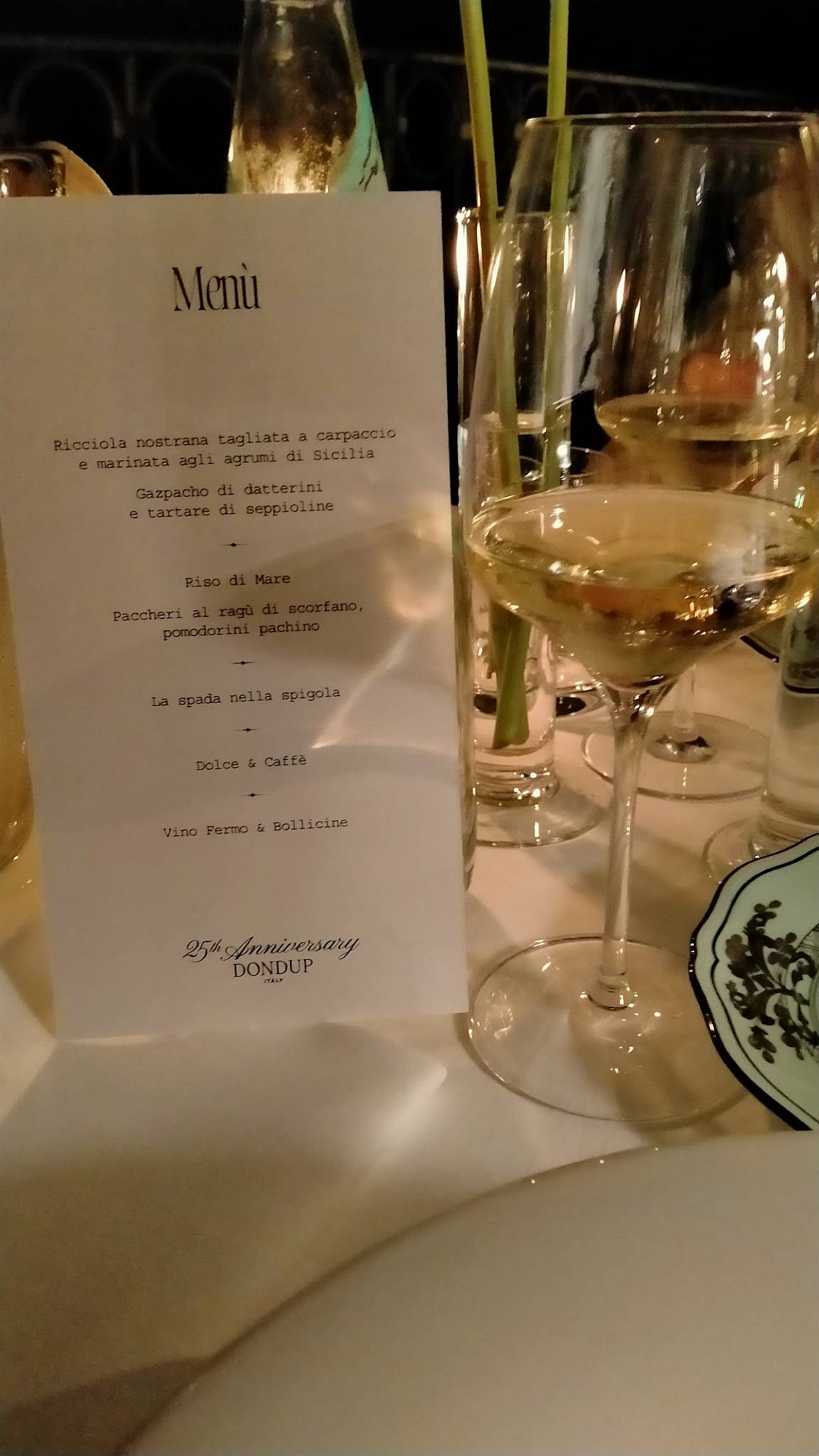 Menu da Ristorante Posillipo, Gabicce Monte