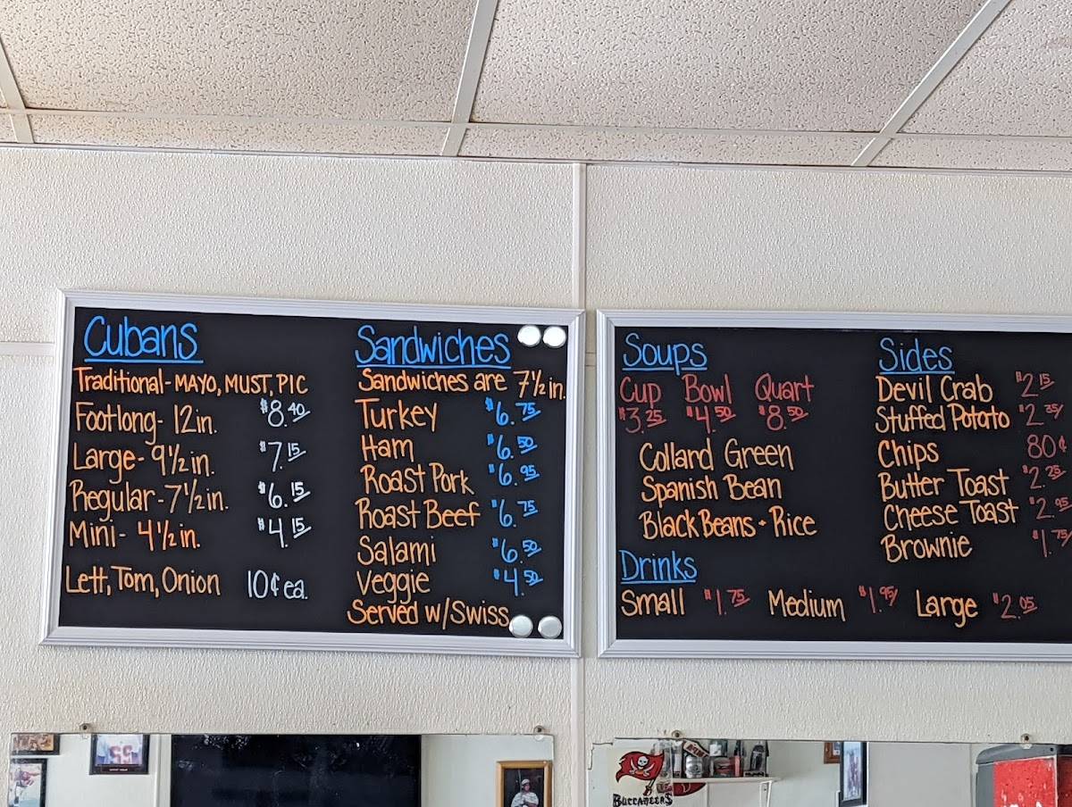Menu at Silver Ring Cafe, Riverview, US-301
