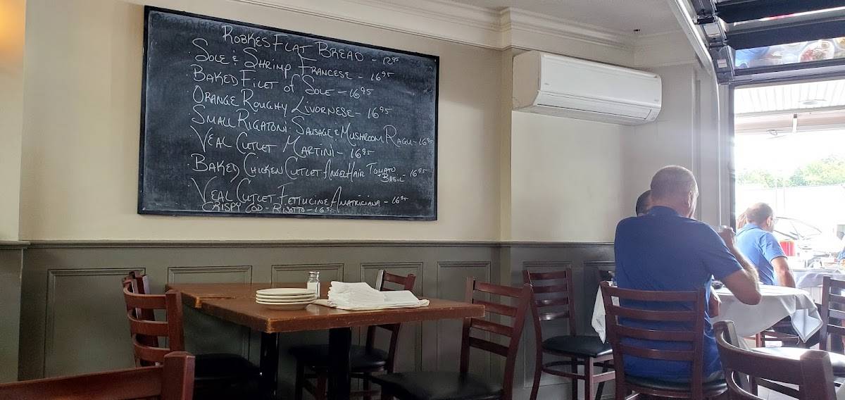 Menu at Robke's Northport restaurant, Northport