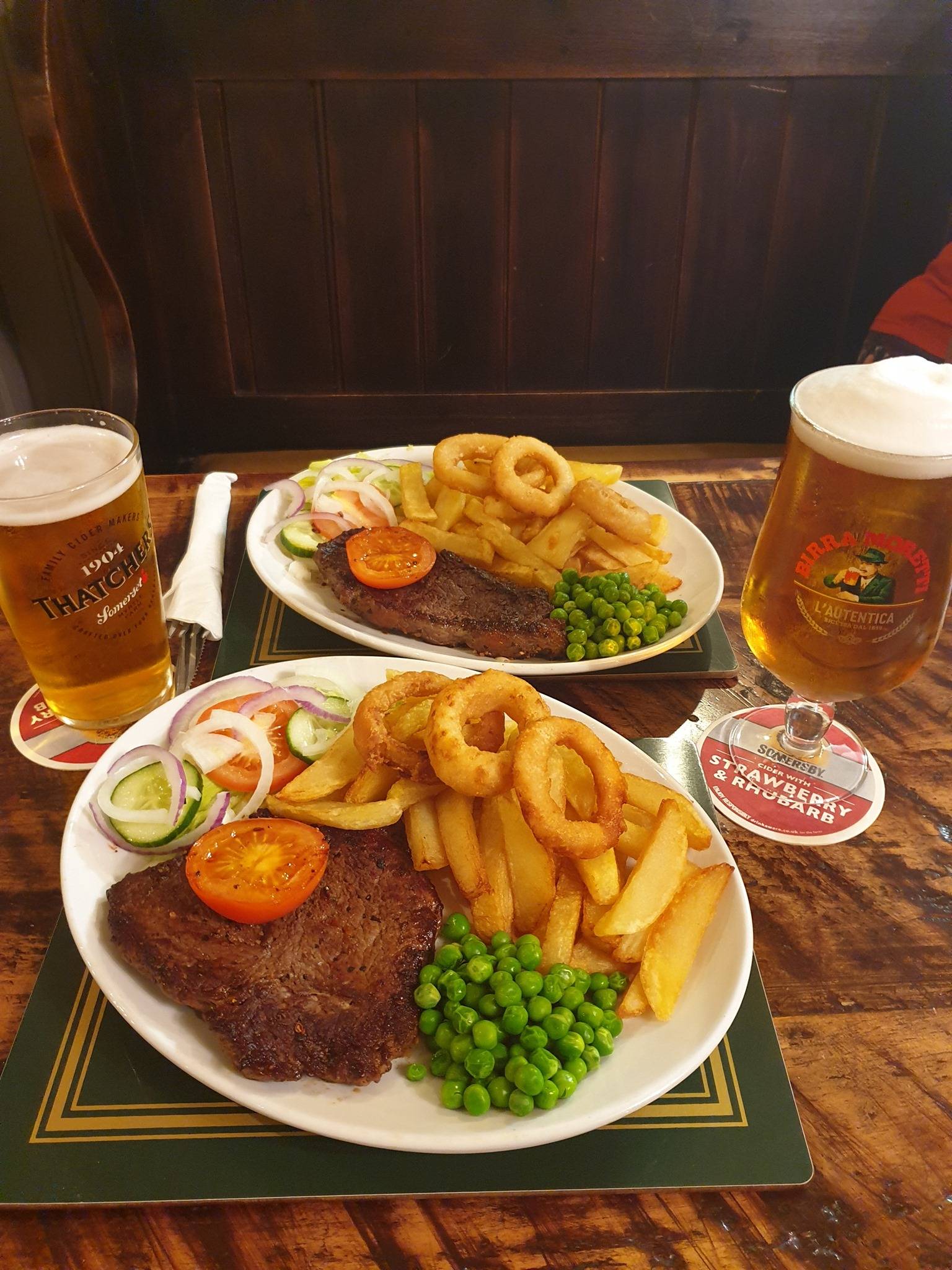 Menu at The Red Lion pub & bar, Uttoxeter, 6 Ashbourne Rd