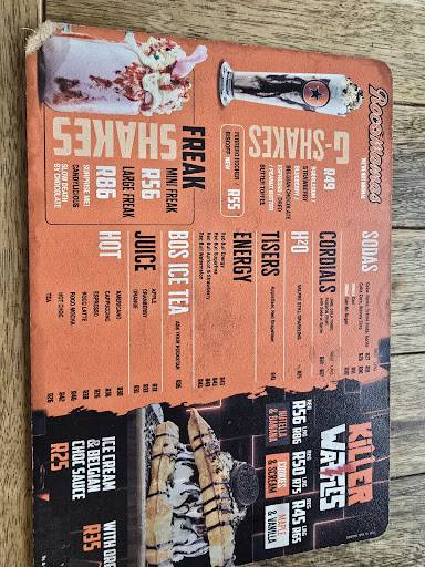 Carta del restaurante RocoMamas Menlyn, Pretoria, Shop LF99