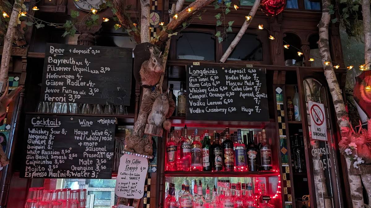 Speisekarte von Roderich pub & Bar, Berlin