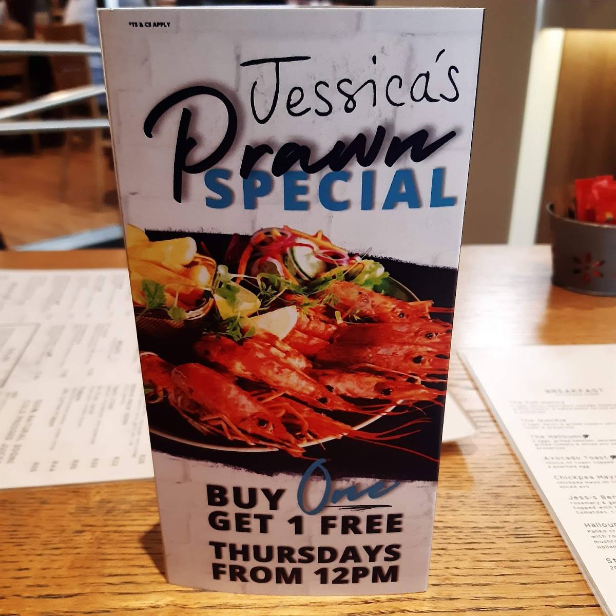 Menu at Jessica’s - Clearwater Mall restaurant, Roodepoort