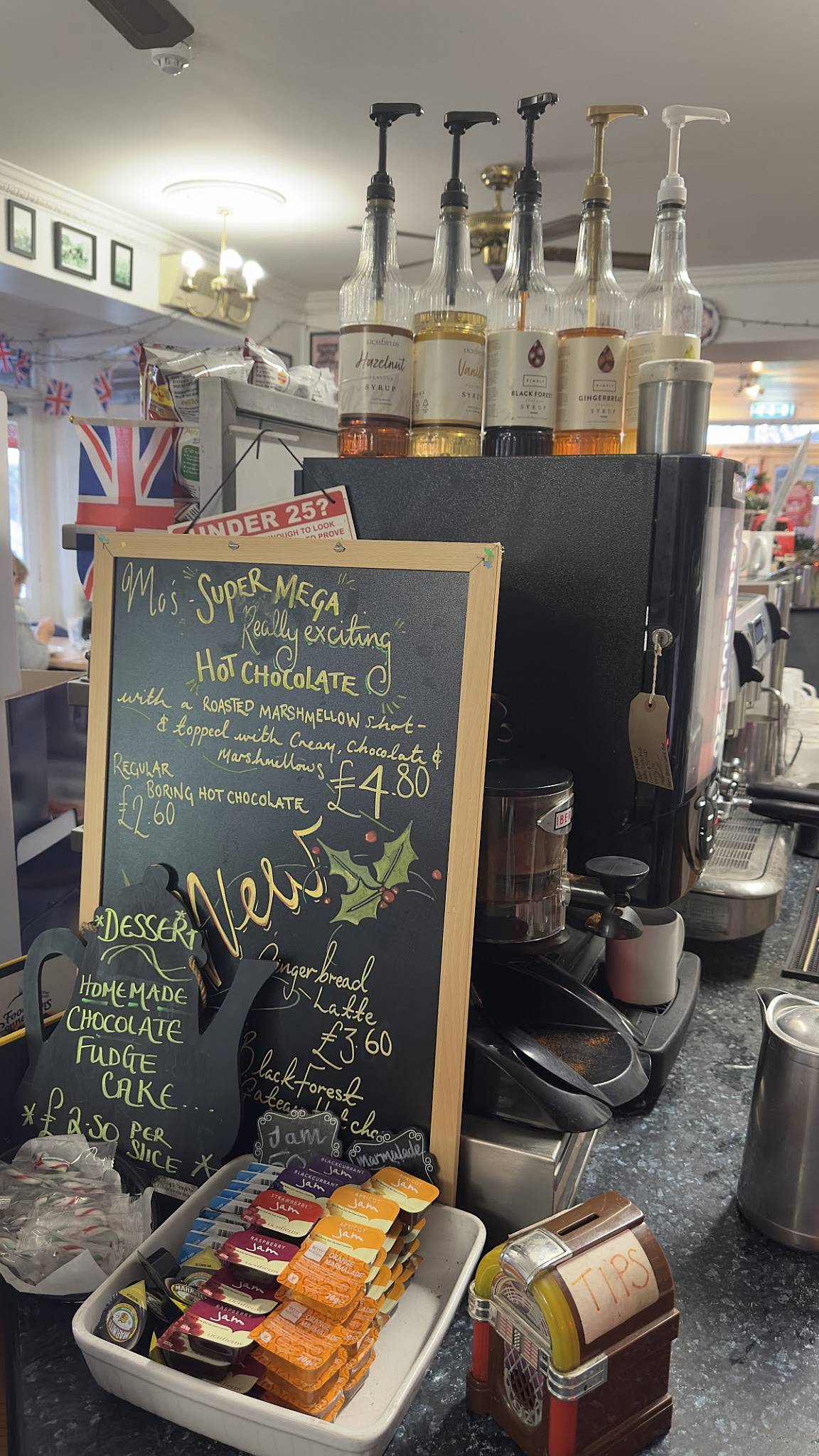 Menu at Route 1066 Cafe, Robertsbridge