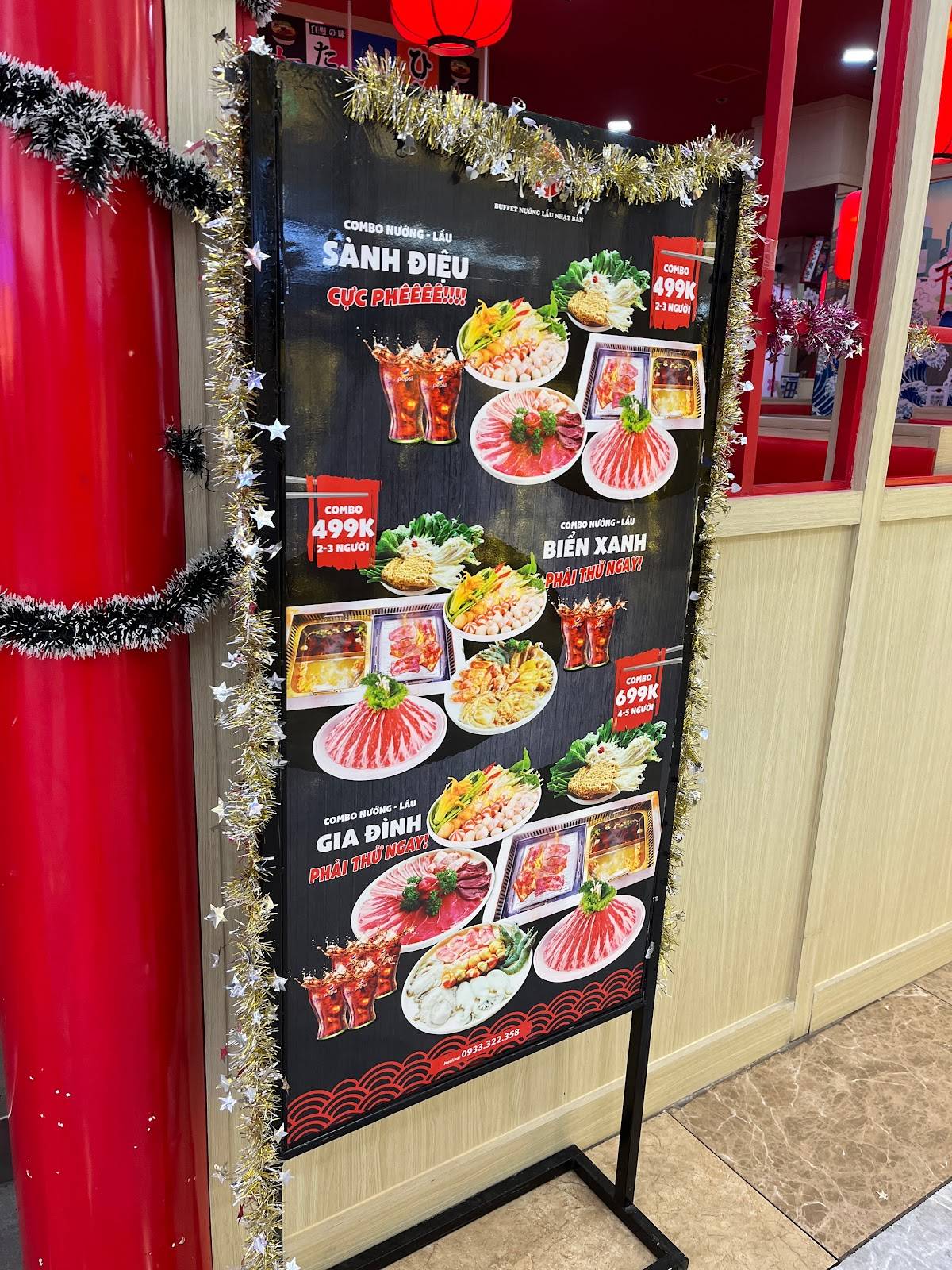 Menu at SAYAKA VINCOM THẢO ĐIỀN restaurant, Ho Chi Minh City
