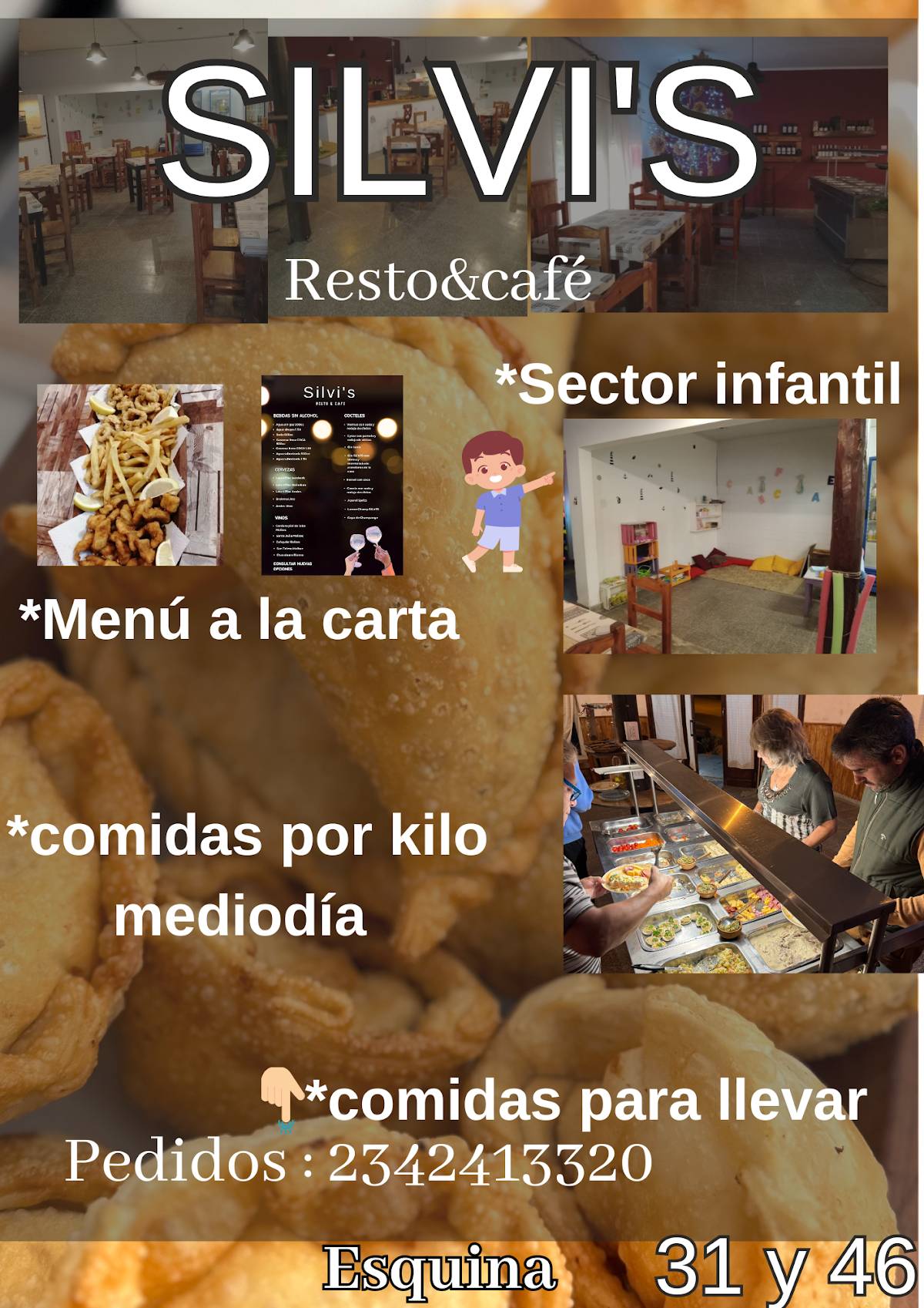 Carta de SILVI'S Resto&café, Balneario Oceano