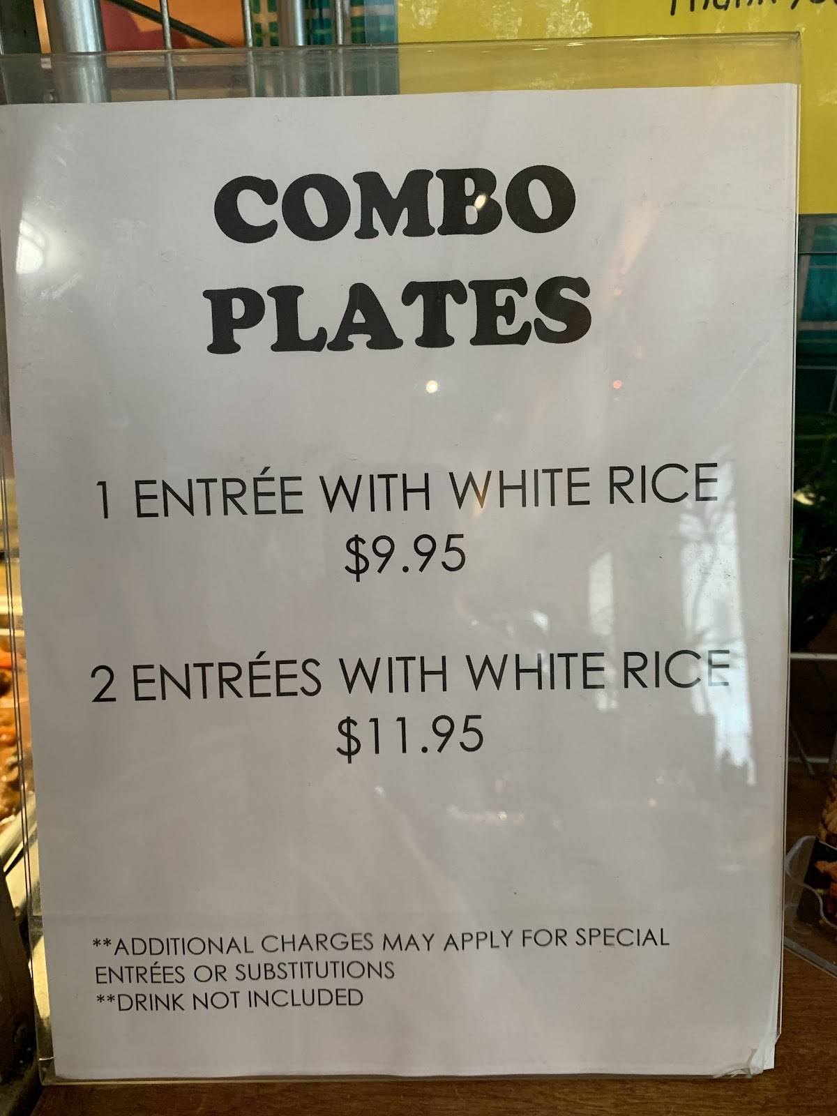 Menu at SMC Pampanga Express restaurant, Waukegan