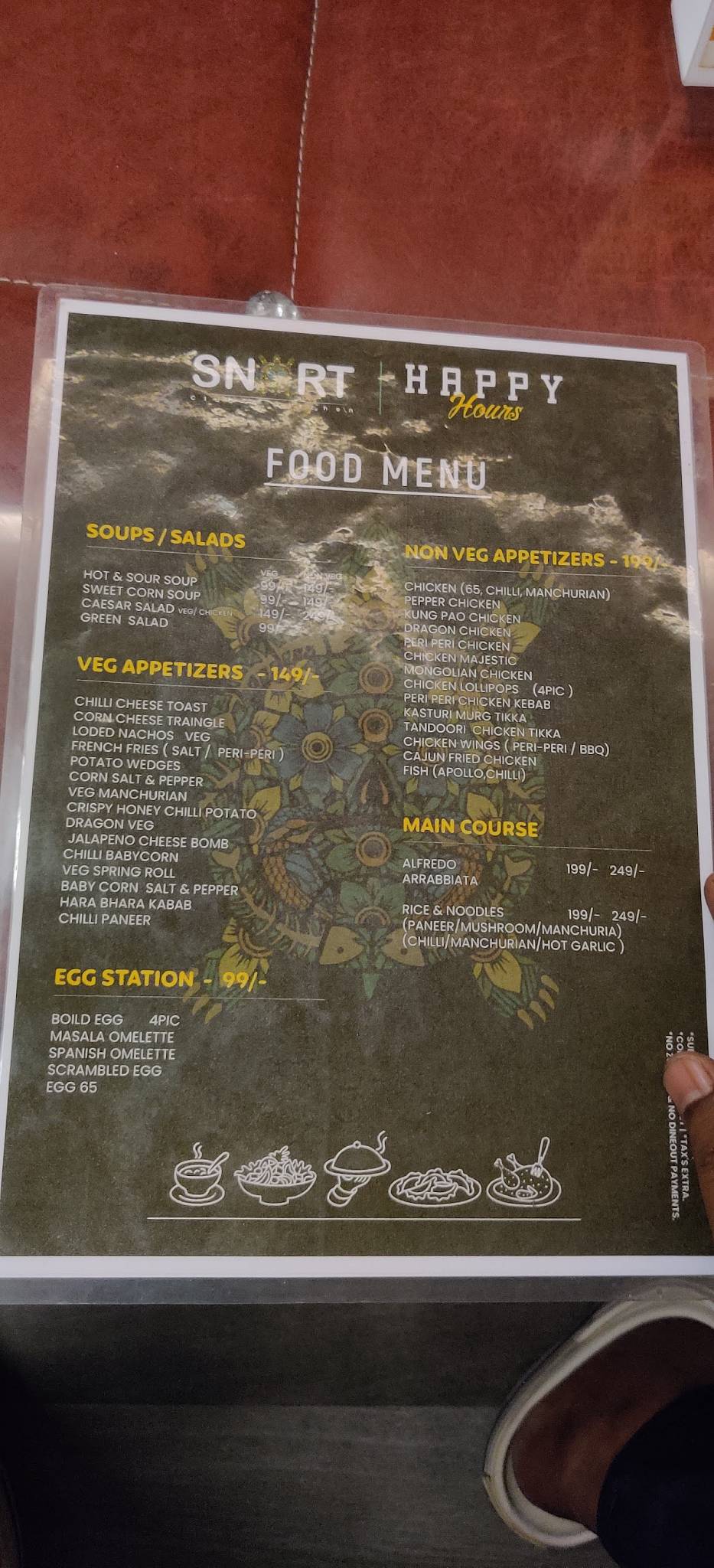 Menu at SNORT - Club & Kitchen, Hyderabad