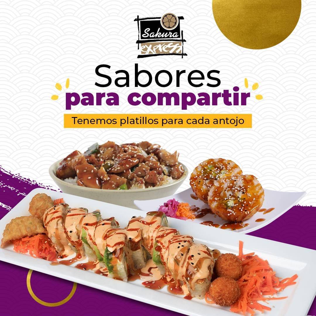 Carta del restaurante Sakura Express Plaza Tec, Mexicali