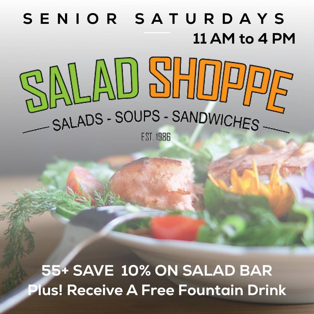 Menu at Salad Shoppe restaurant, Salinas