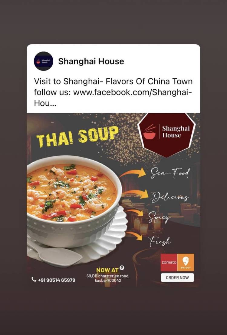 Menu at Shanghai House, Kolkata, 69, BB Chatterjee Rd