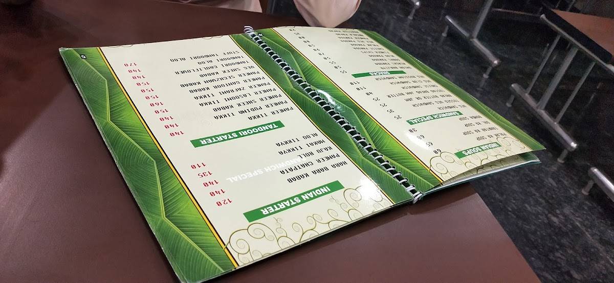 Menu at Shri Sai Priya restaurant Pure Veg, India