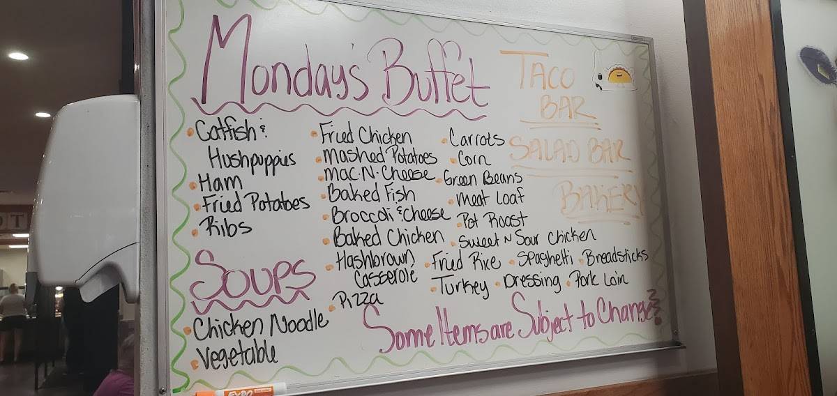 Menu at Sirloin Stockade steakhouse, Rolla