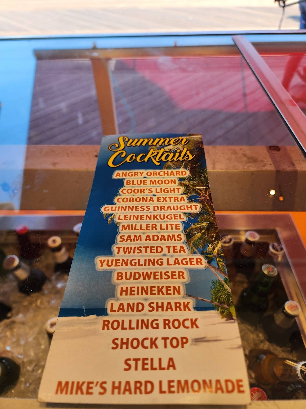 Menu at Snow White BBQ, Wildwood