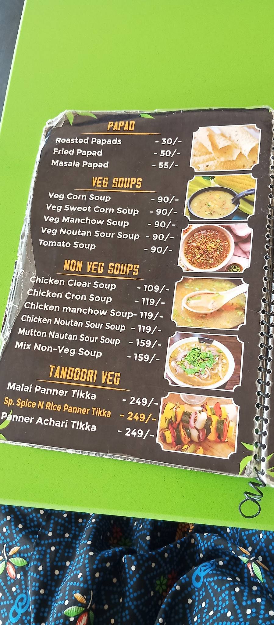 Menu at Spice N Rice family restaurant, Uravakonda