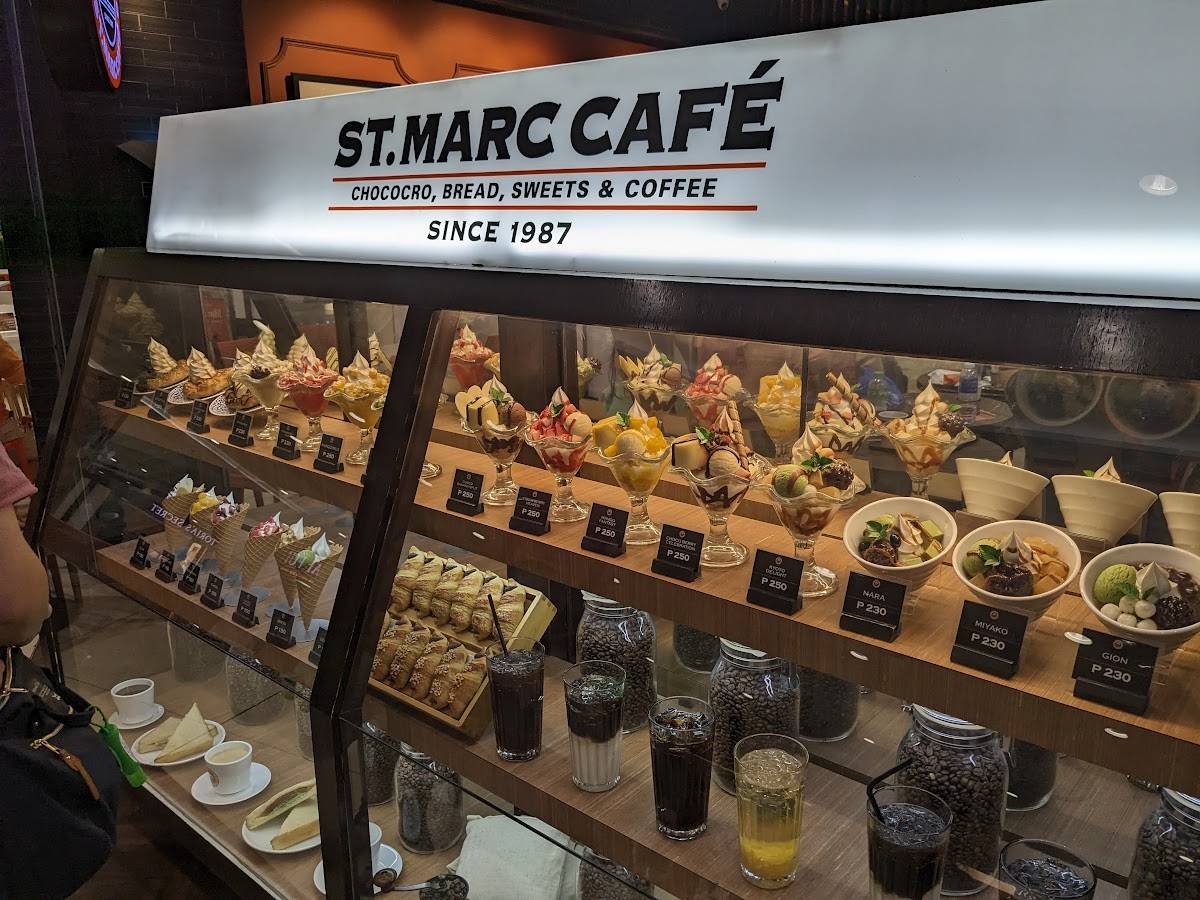Menu at St. Marc Cafe, Mandaluyong, Building D SM Mega