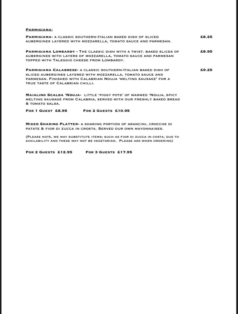 Menu at Stable Hearth pizzeria, Darlington, 33-35 Duke St