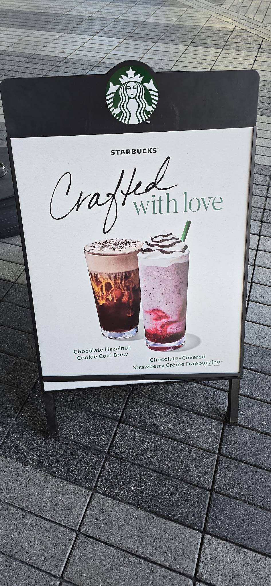 Menu at Starbucks restaurant, Miami, 350 NW 1st St Suite 100