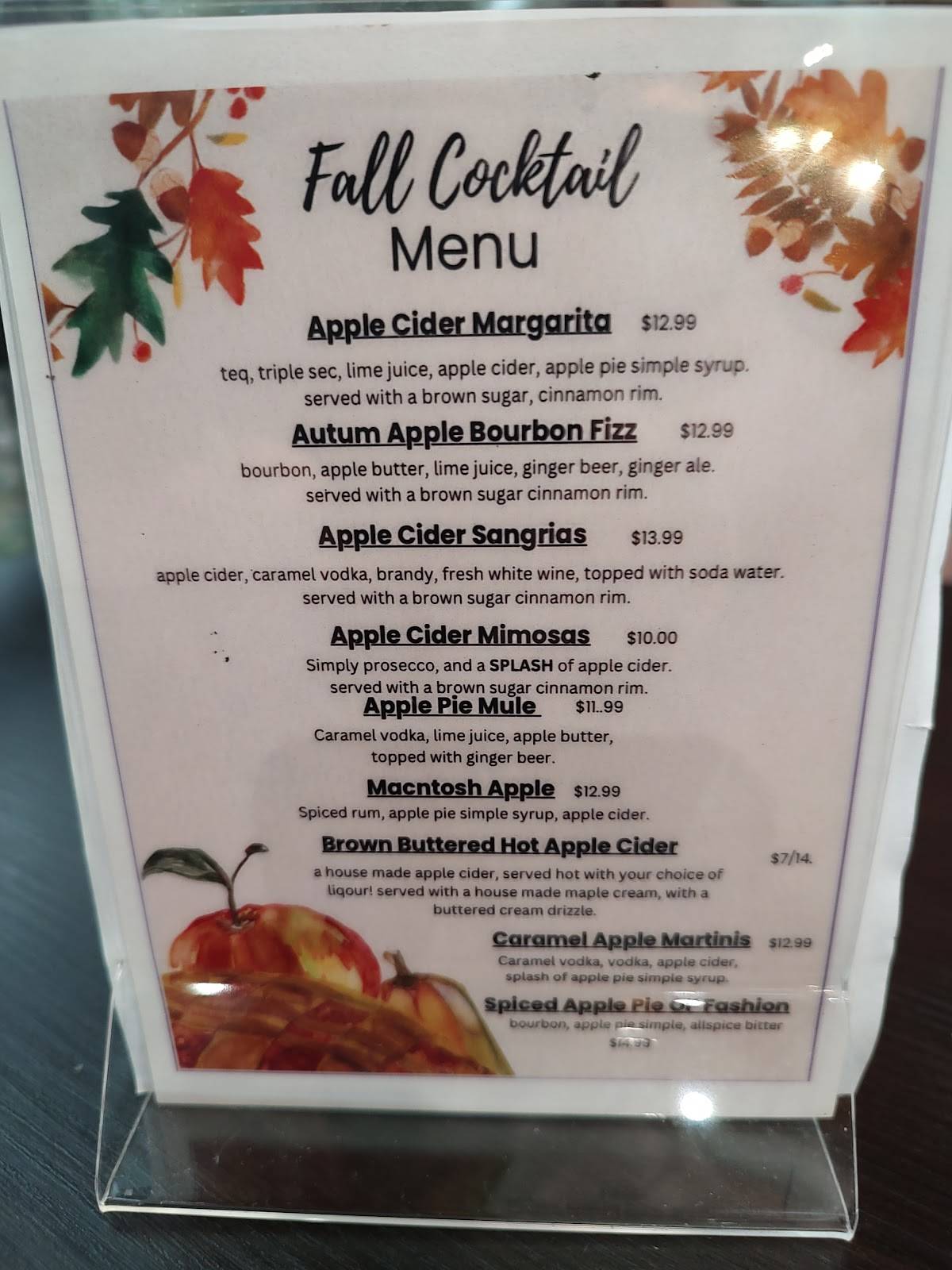Menu at Stonewater Grill pub & bar, Land O' Lakes