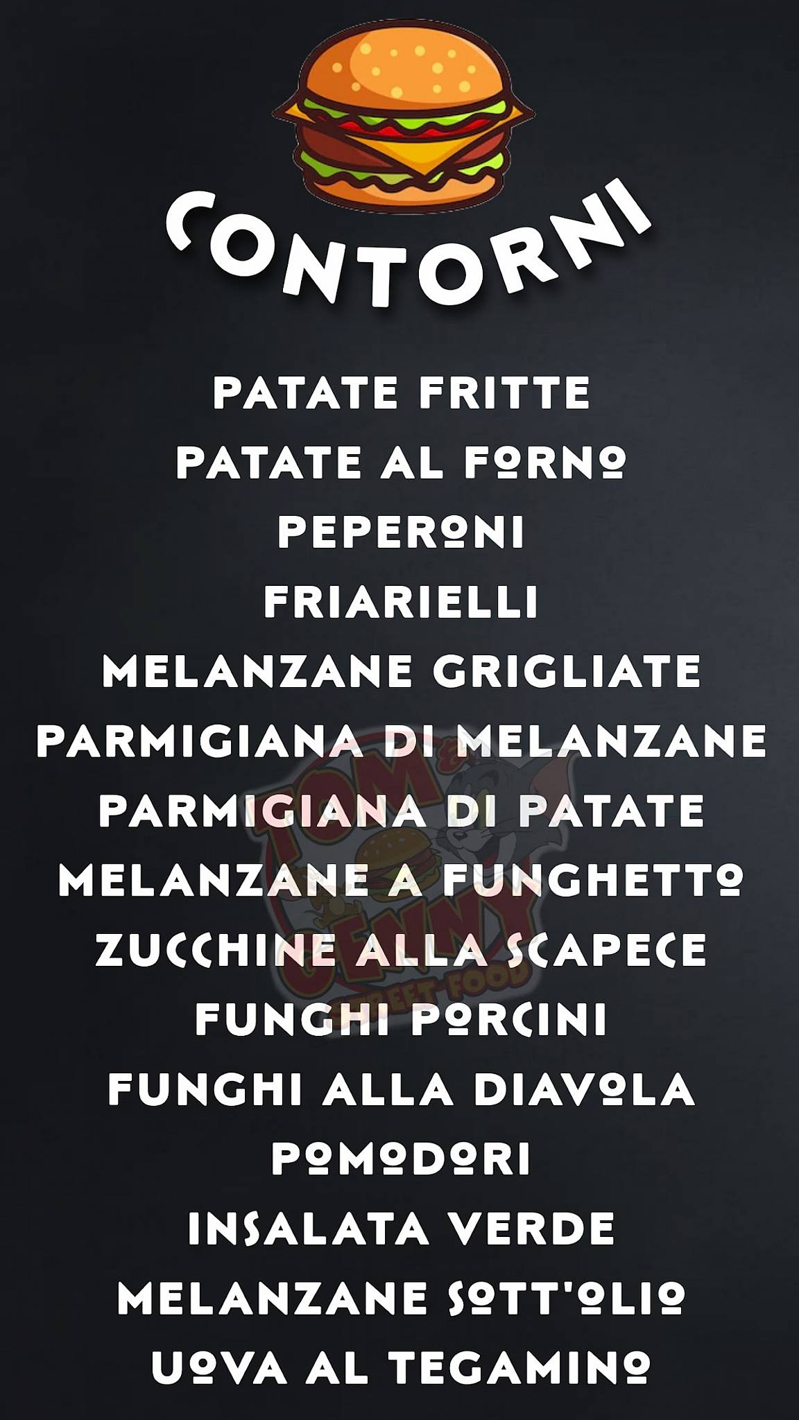 Menu da Street Food - Tom & Genny, Somma Vesuviana