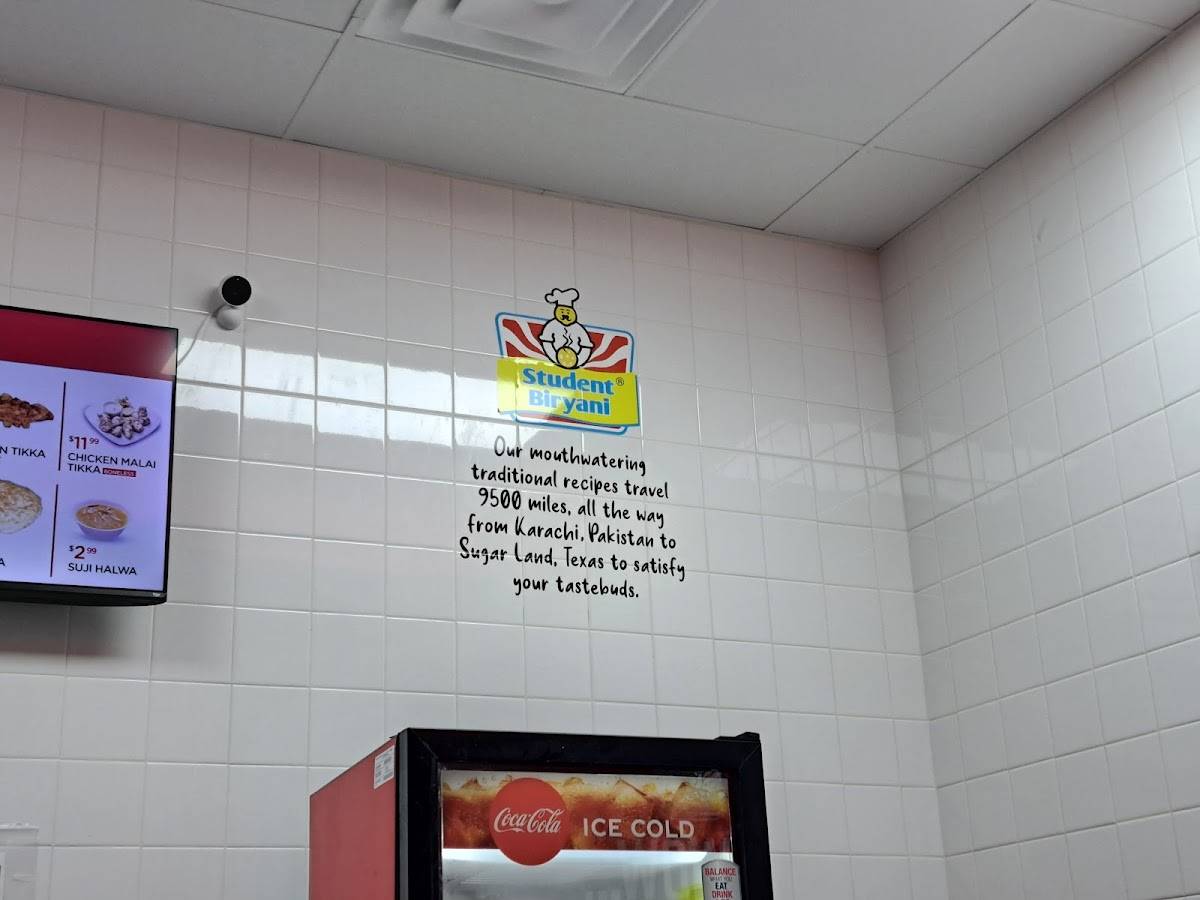 Menu at Student Biryani Telfair Sugar Land restaurant, Sugar Land