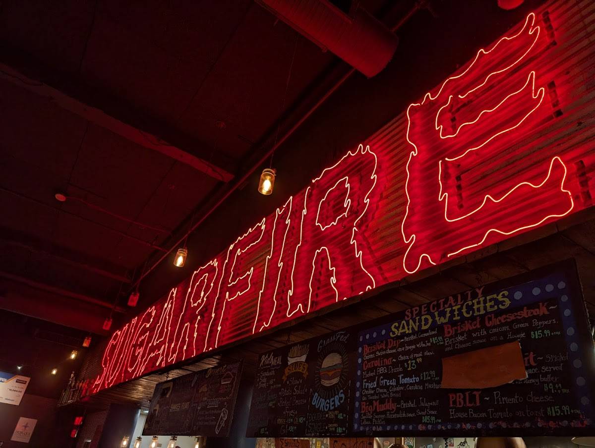 Menu at Sugarfire Smoke House BBQ, St. Louis, 605 Washington Ave