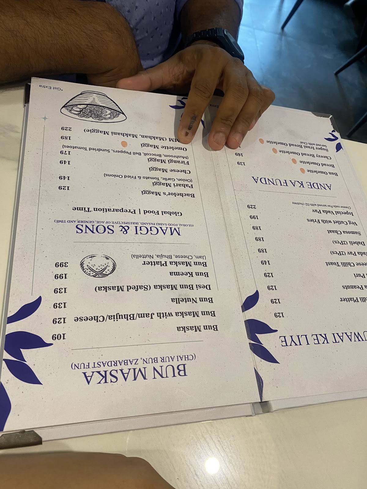 Menu at Super Chai - Cafe /Tea Lounge, New Delhi