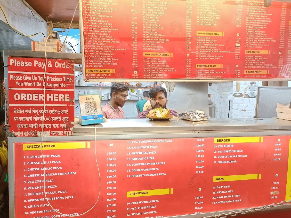 Menu at Supreme Sandwich Corner Shop, Pune, 34