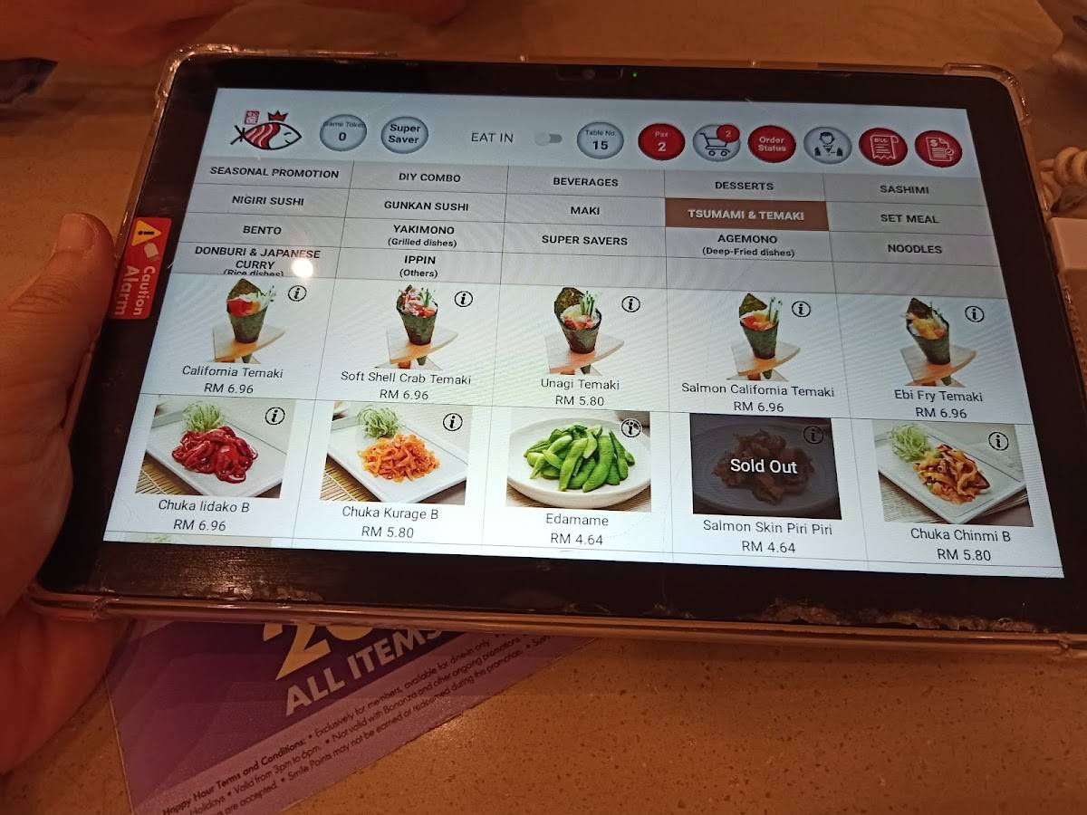 Menu at Sushi King Setia City Mall restaurant, Shah Alam, LG-22