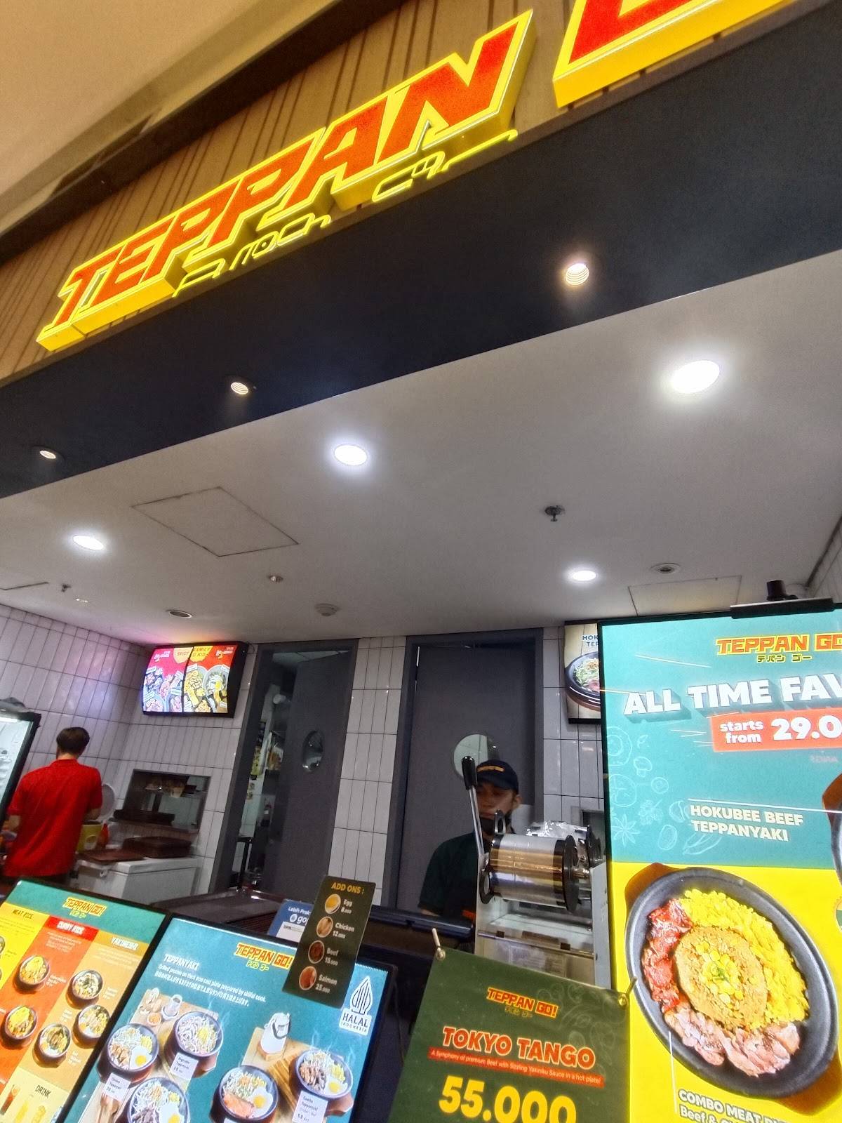 Menu at TEPPAN GO PLAZA BLOK M restaurant, South Jakarta