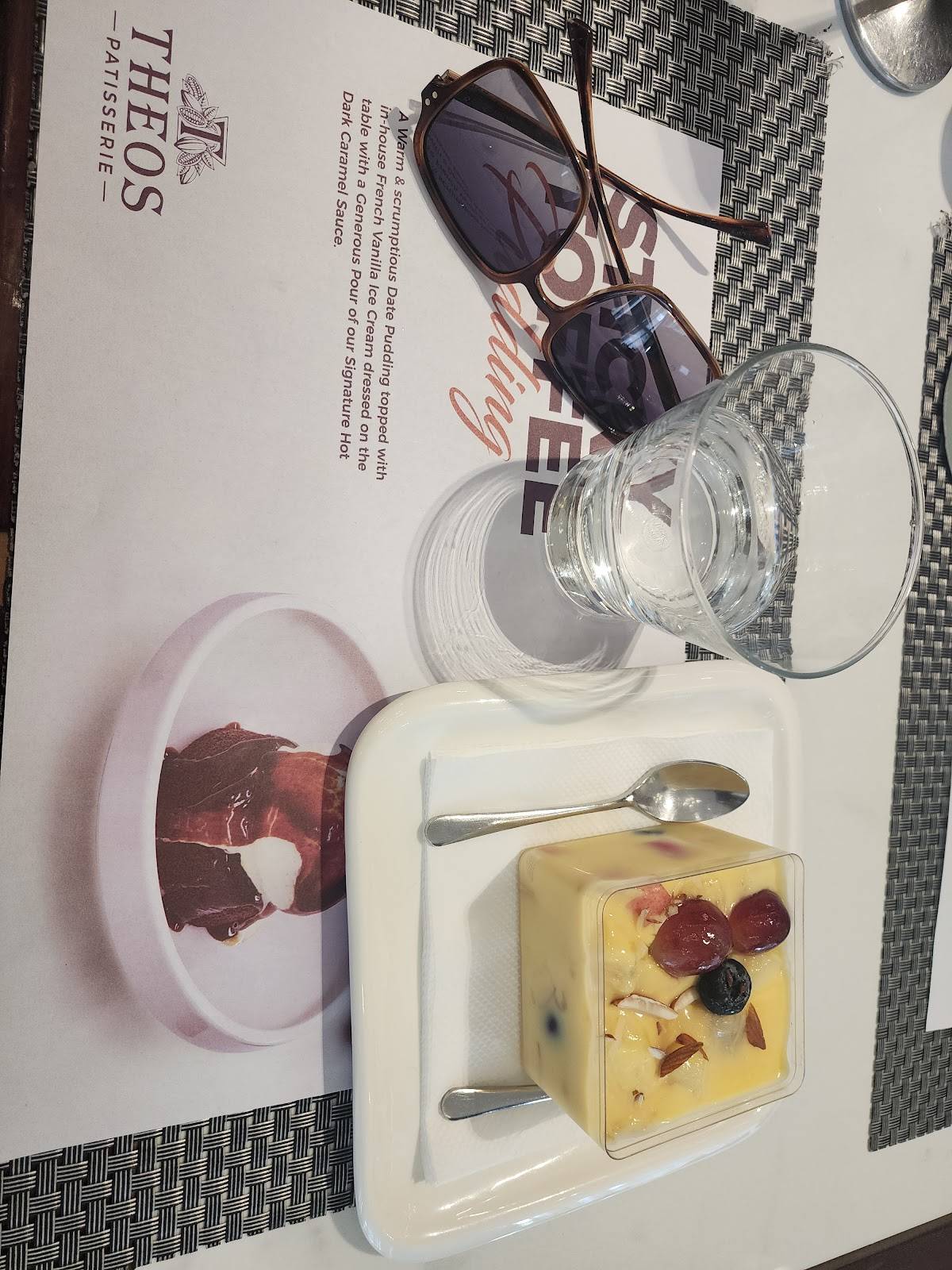 Menu at THEOS, Noida, Unit No. 01